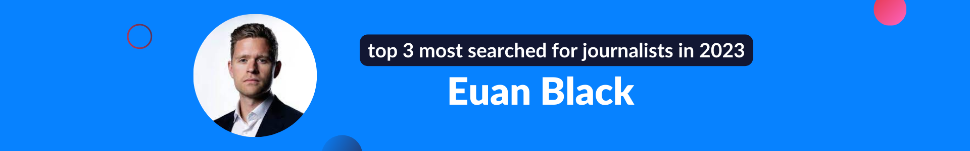 Journalist Spotlight | Interview with Euan Black, Work and Careers ...