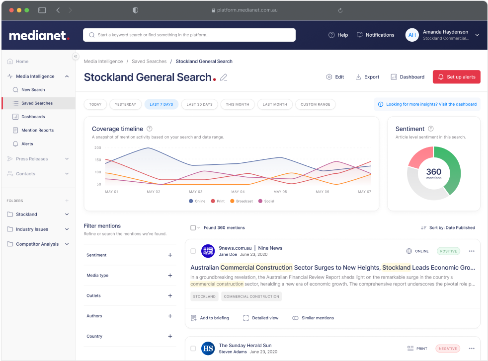 Medianet | Media Monitoring