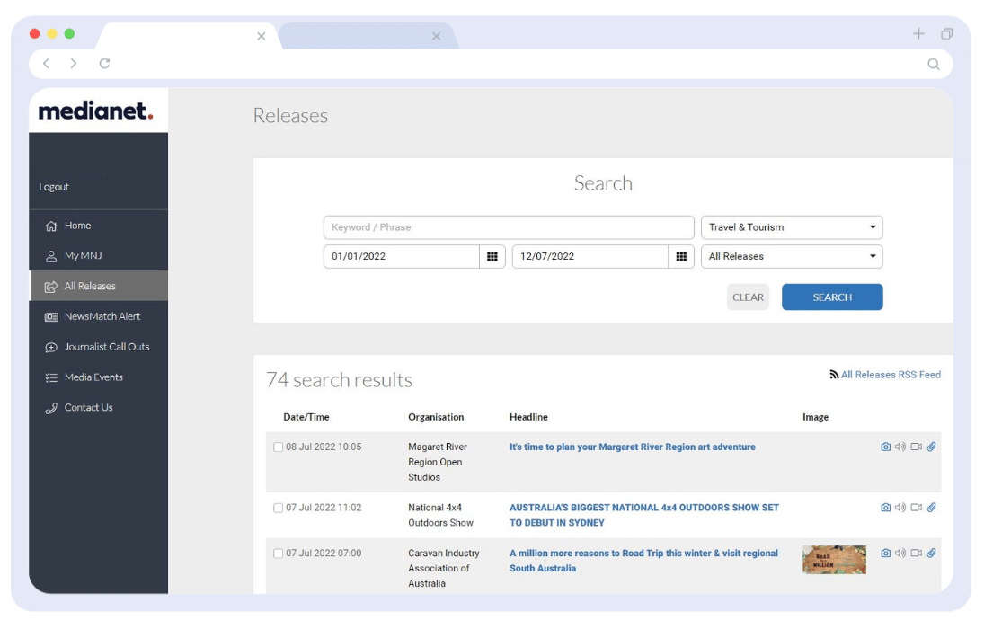 Medianet | The PR platform for the modern storyteller | Medianet