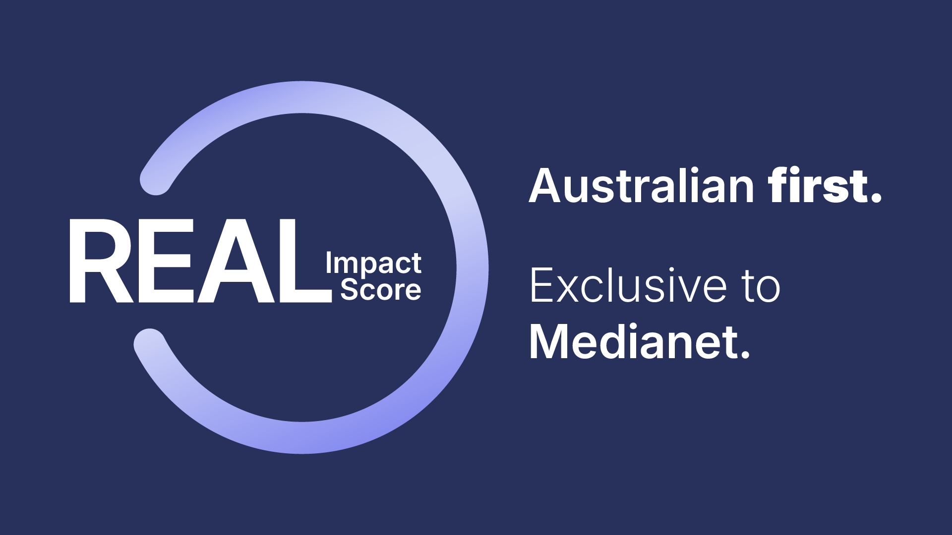 Medianet | REAL Impact Score: The credible way to measure the impact of ...