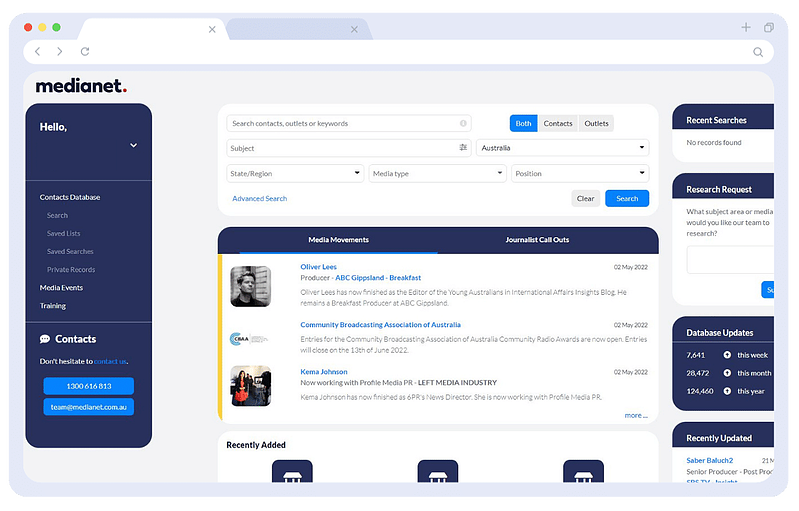 Medianet | Products | Medianet