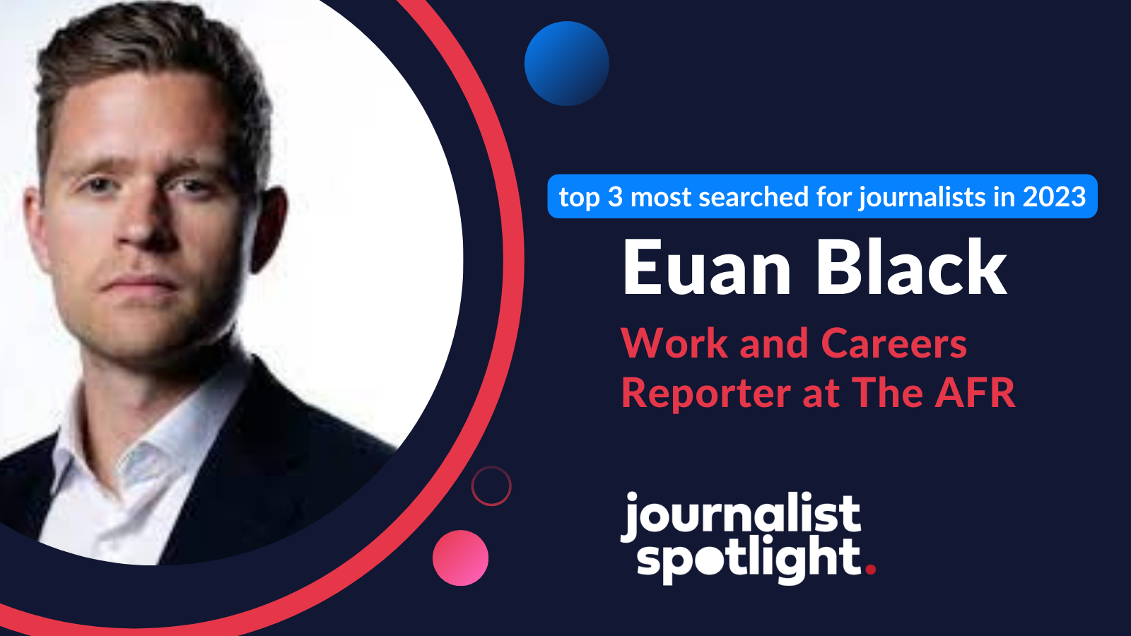 Journalist Spotlight | Interview with Euan Black, Work and Careers ...