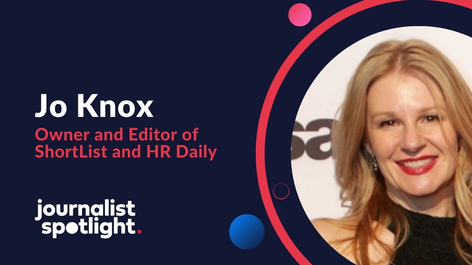 Journalist Spotlight | Interview with Jo Knox, Owner and Editor of ...