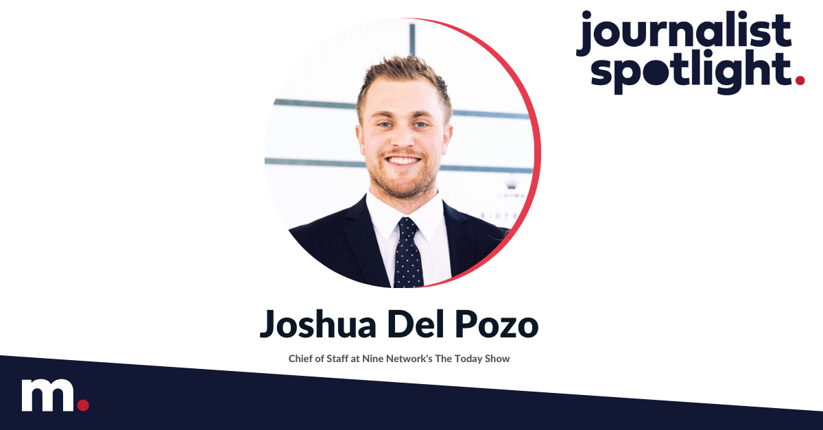 Medianet | Journalist Spotlight | Interview with Joshua Del Pozo Chief ...