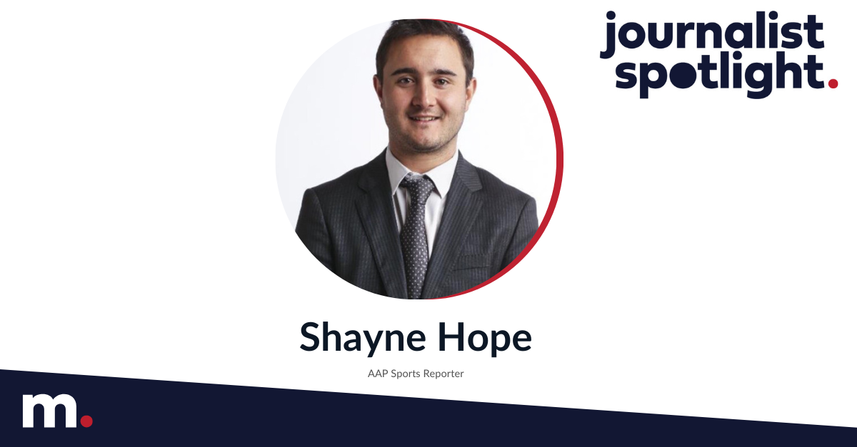 Interview with AAP Sports Reporter Shayne Hope | Medianet