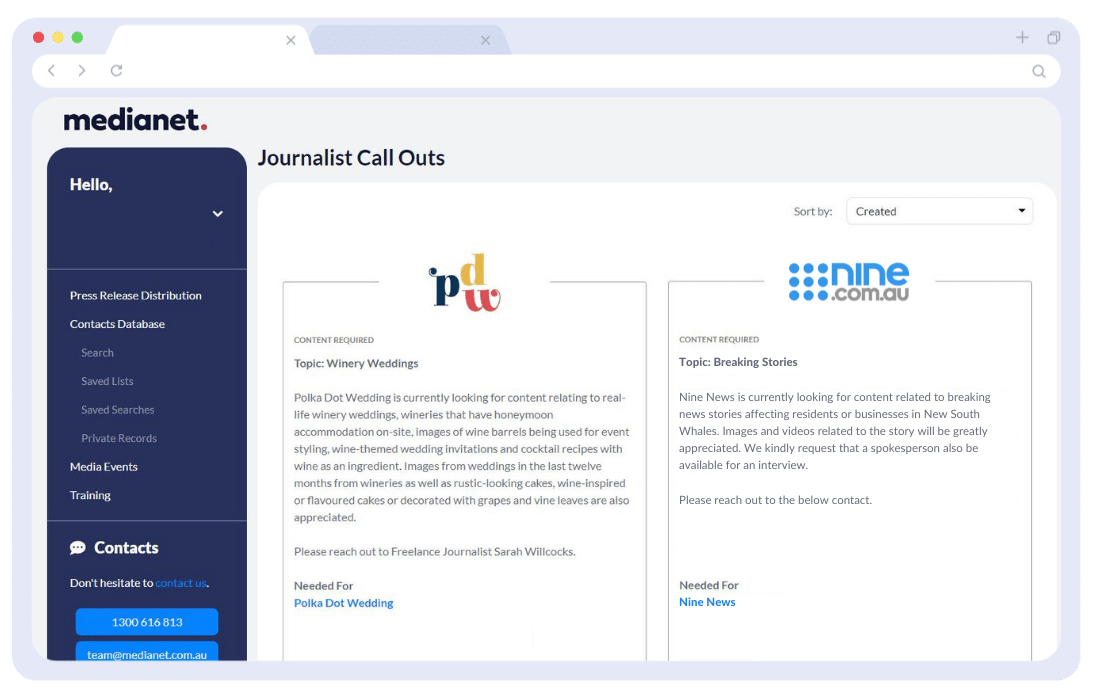 Medianet | The PR platform for the modern storyteller | Medianet