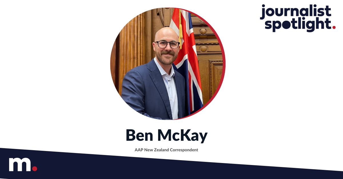 Medianet | Interview with AAP New Zealand Correspondent, Ben McKay