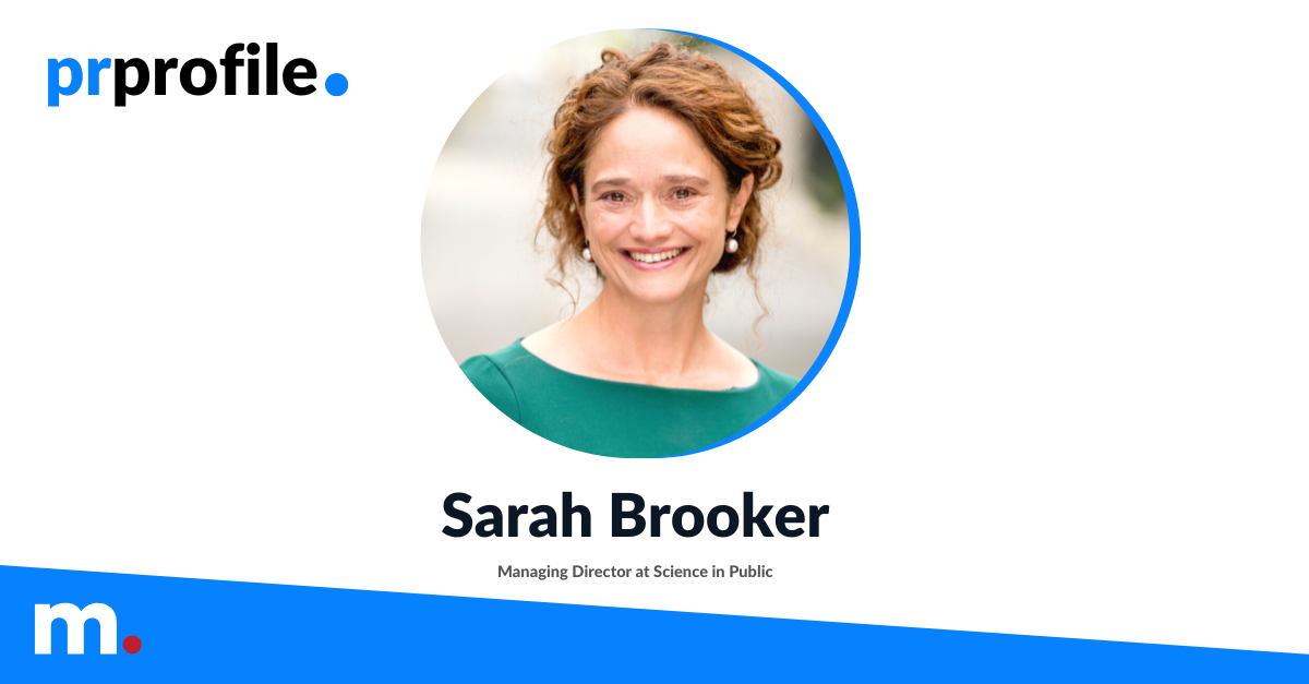 PR Profile: Sarah Brooker, Managing Director at Science in Public ...
