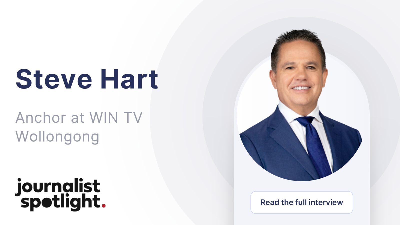 Medianet | Journalist Spotlight | Interview with Steve Hart, Anchor at ...